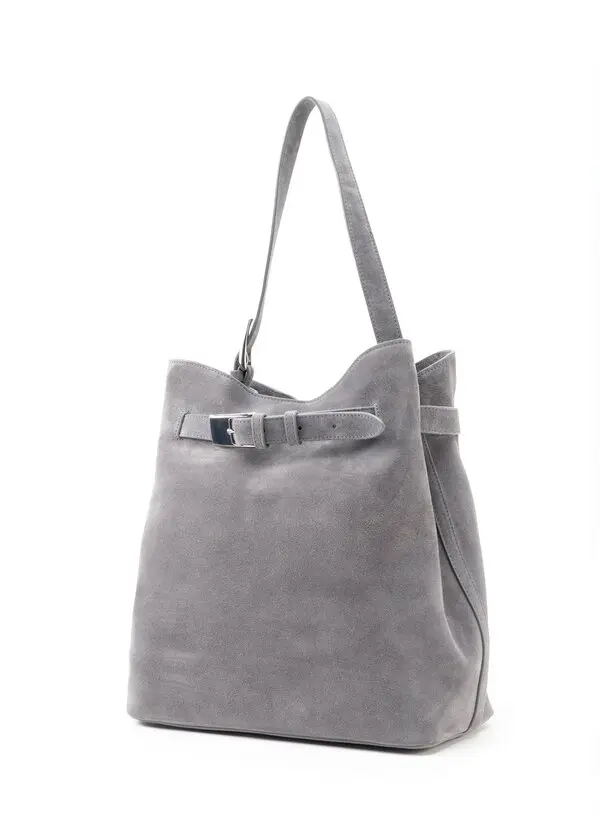 ELLEME Belt Bag Suede - Grey