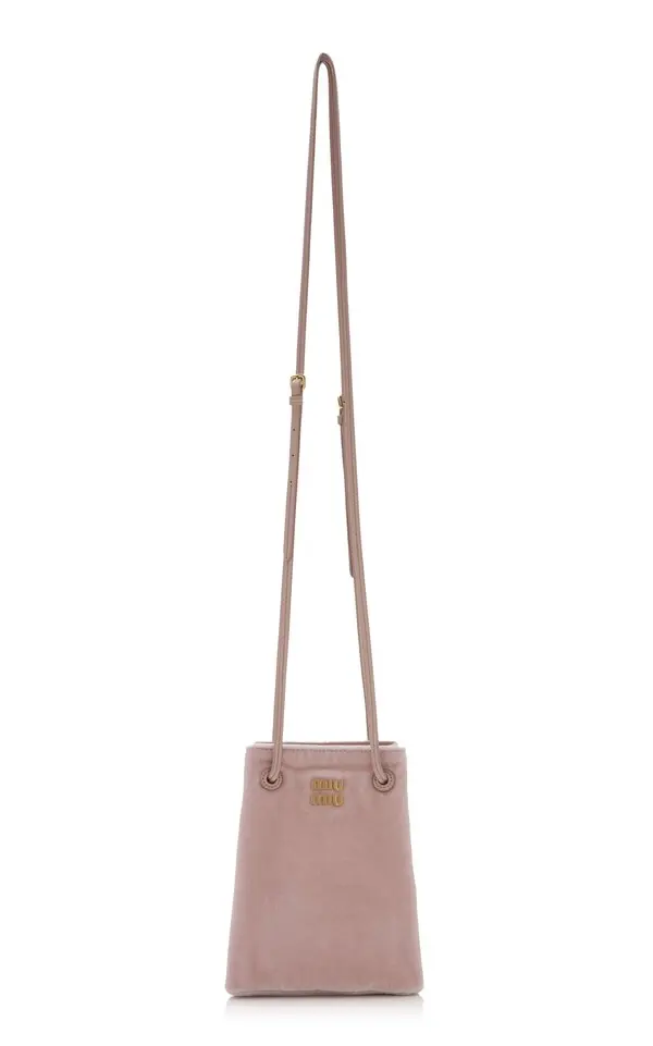 Miu Miu Velvet Pouch - Pink