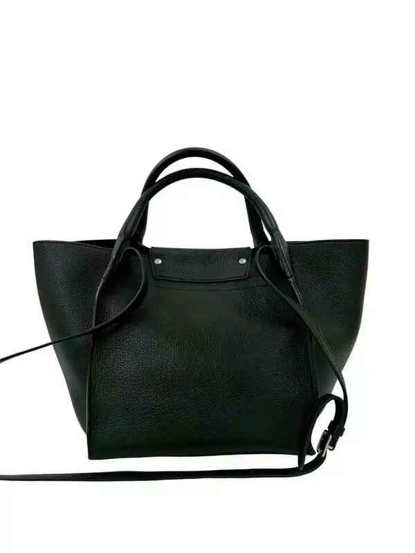 Celine 2018-2025 Small Supple Grained Calfskin Big Bag Satchel - Black
