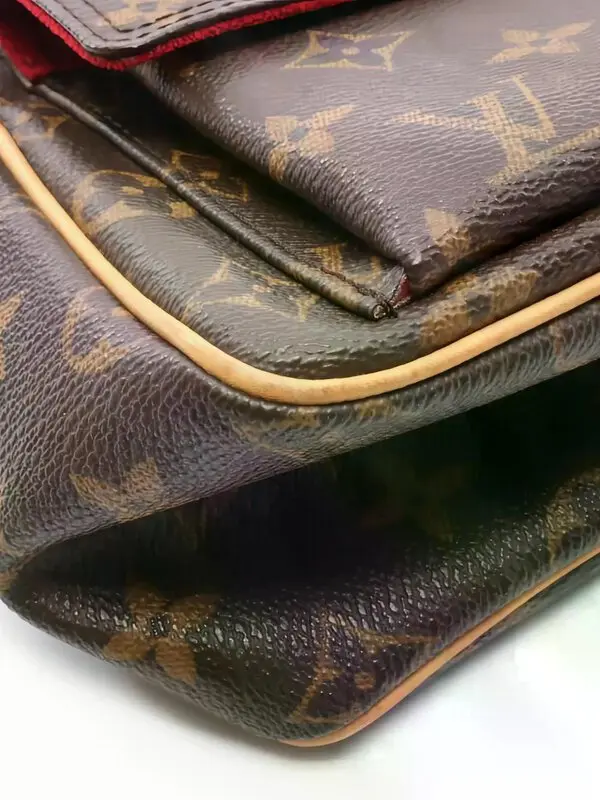 LOUIS VUITTON 2005 Monogram Leather Shoulder Bag