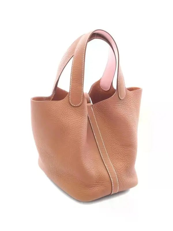 Hermès 2025 Pm Picotin Lock Tote Bag - Brown