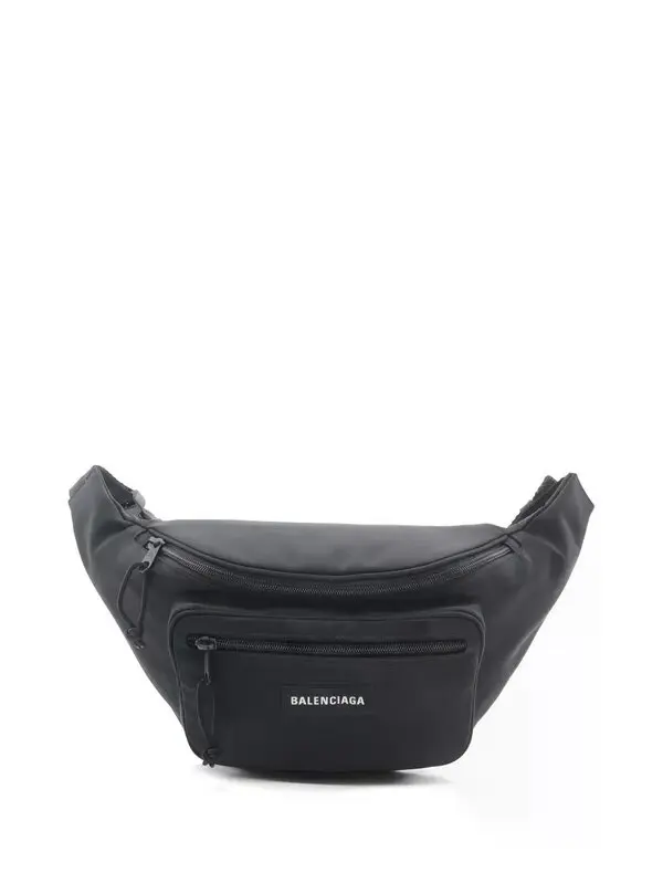 Balenciaga 2020's Canvas Belt Bag - Black