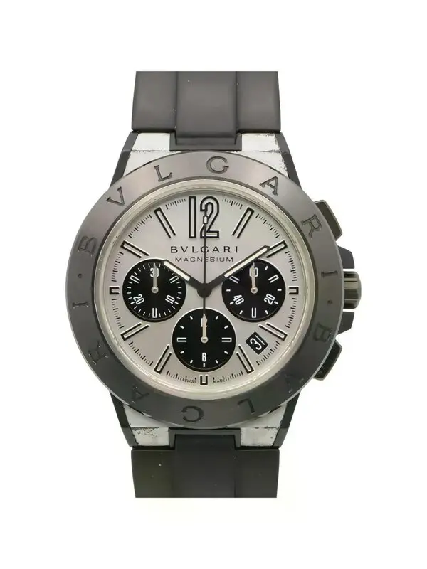 BVLGARI Diagono Magnesium 42.5mm Watch - Grey
