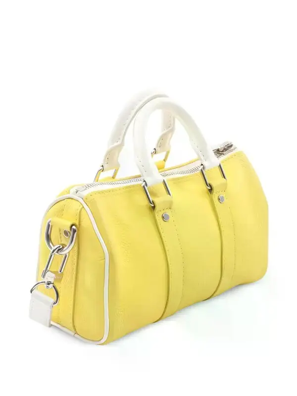 LOUIS VUITTON 2010 Xs Keepall Leather Tote - Yellow