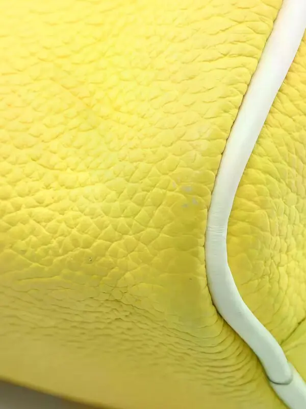 LOUIS VUITTON 2010 Xs Keepall Leather Tote - Yellow