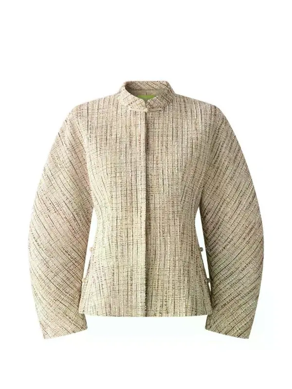 Shanghai Tang Knot Tweed Tang Jacket