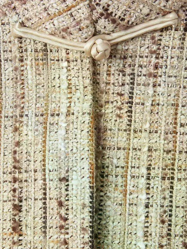 Shanghai Tang Knot Tweed Tang Jacket