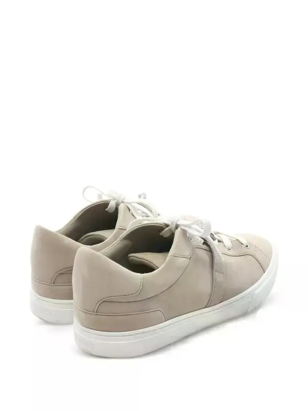 Hermès 2010s Buckle Suede Sneakers