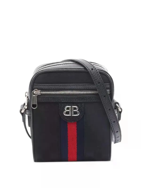 Balenciaga X Gucci Hacker Project Shoulder Bag - Black