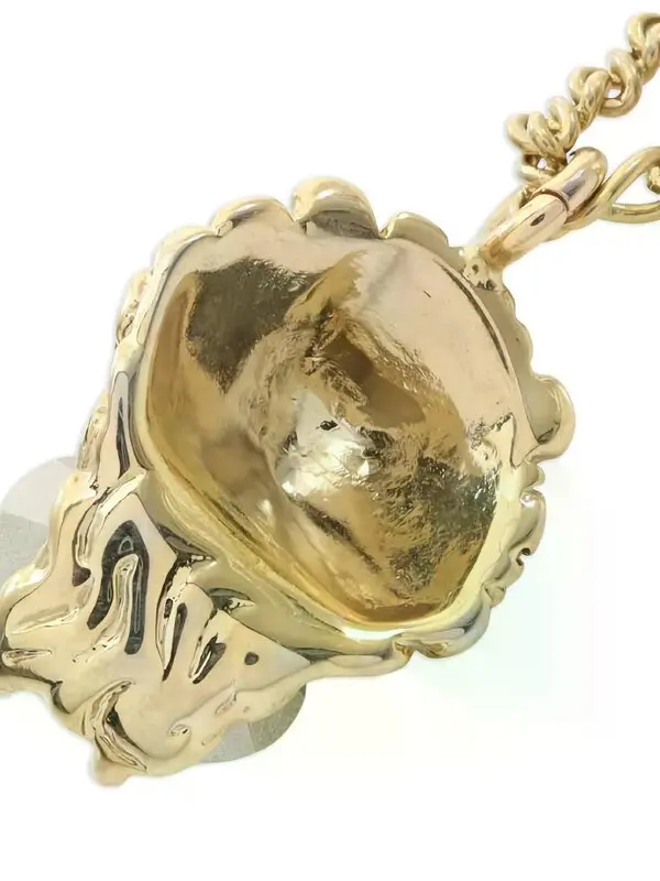 Gucci Lion Crystal Chain Necklace