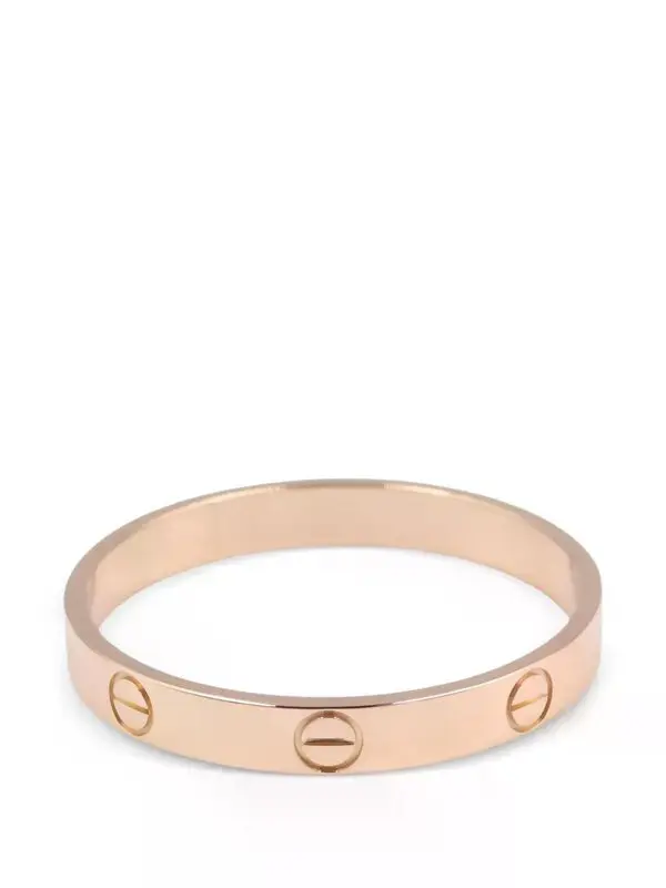 CARTIER 2010s Mini Love Band Ring - Pink