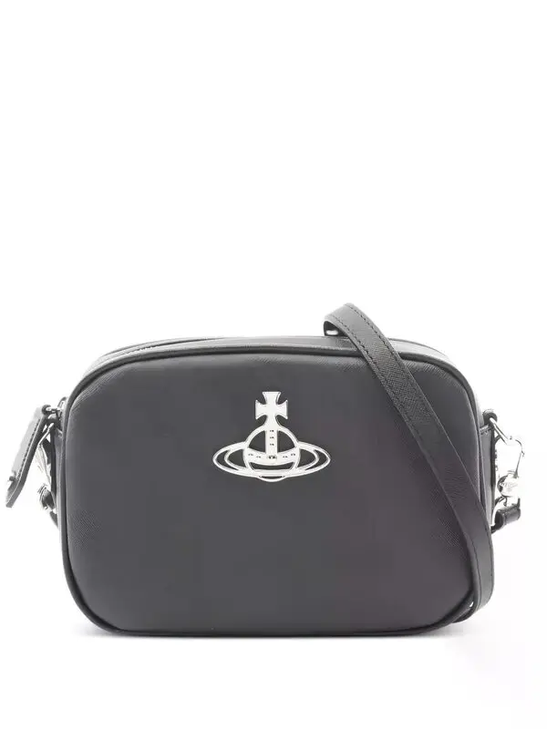 VIVIENNE WESTWOOD Anna Camera Shoulder Bag - Black