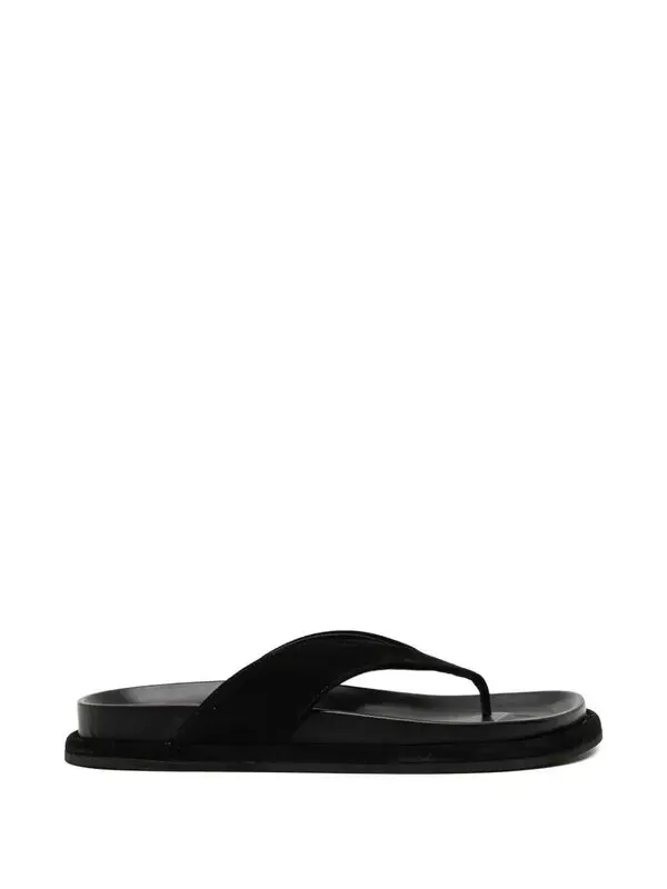 Senso Devon Flat Sandals - Black