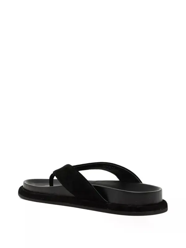 Senso Devon Flat Sandals - Black