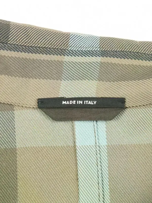 Hermès 2010 Plaid Coat
