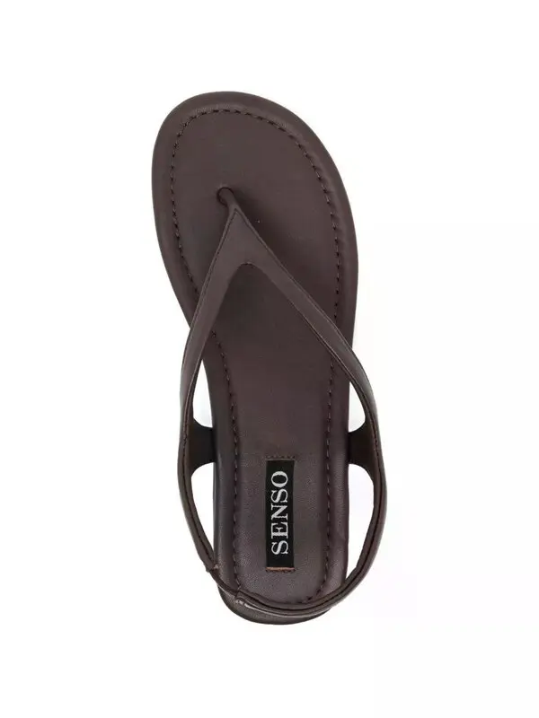 Senso Nessa Flat Sandals - Brown