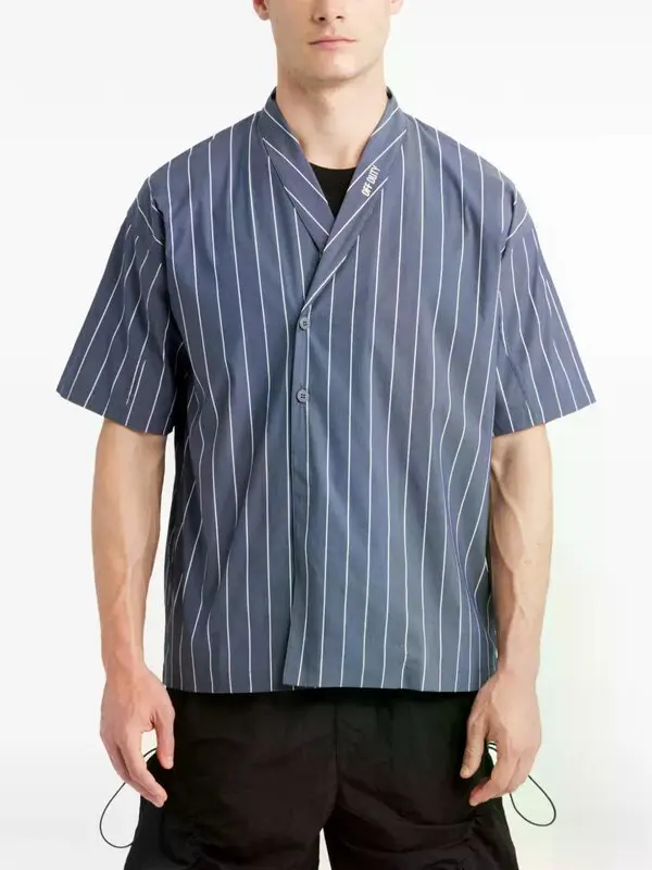 OFF DUTY Pinstripe Button Shirt