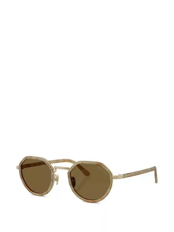Giorgio Armani Geometric-frame Sunglasses