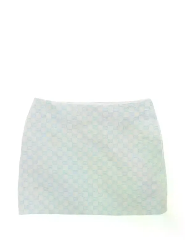Gucci 2020s Gg Cotton Bouclé Mini Skirt