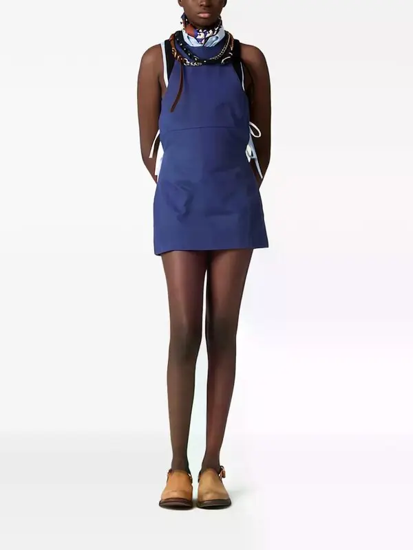 Miu Miu Backless Mini Dress