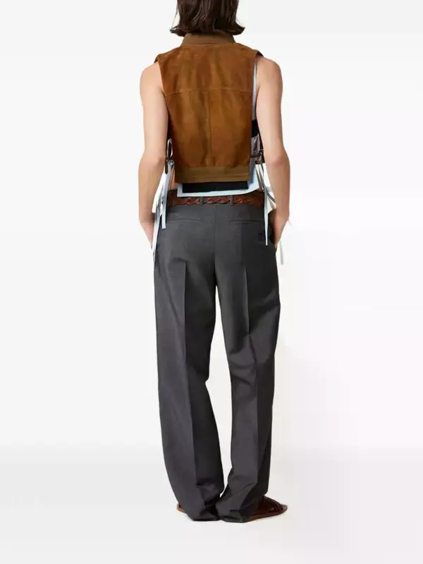 Miu Miu Concealed-fastening Trousers