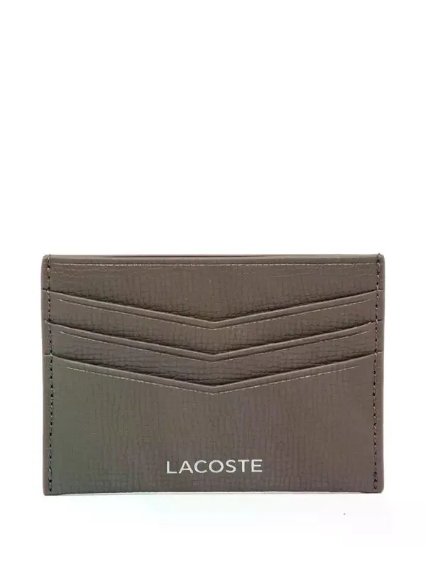Lacoste Debossed Logo Cardholders - Brown