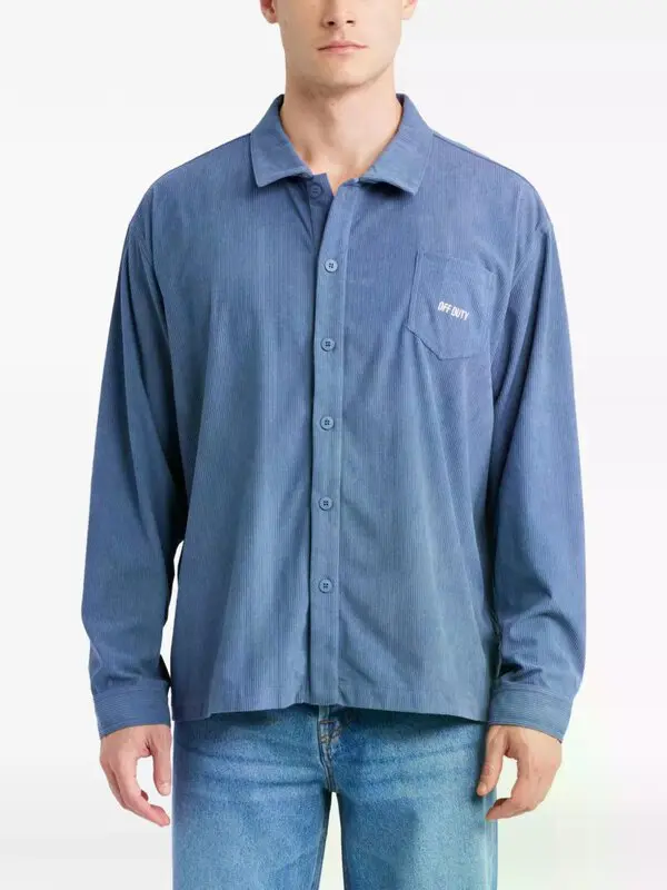 OFF DUTY Pocket Kip Shirt - Blue