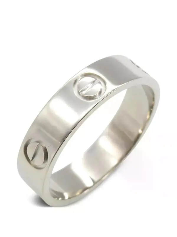 CARTIER 2010s Love Ring - Silver