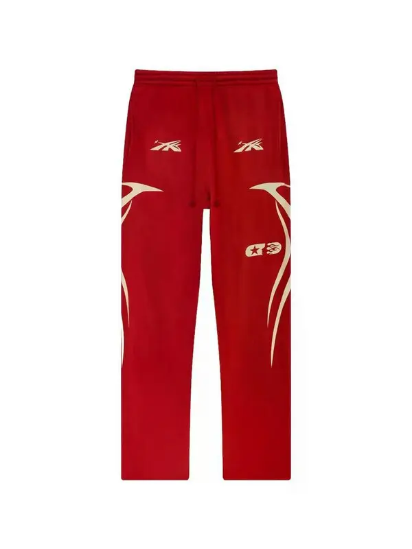 HELLSTAR Logo-print Track Pants - Red