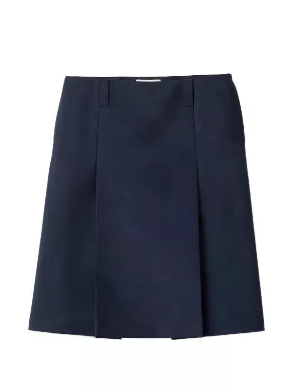 Miu Miu Embroidered Midi Skirt