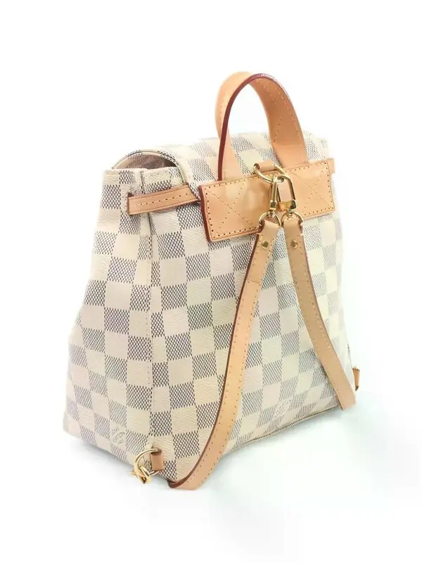 LOUIS VUITTON 2018 Sperone Bb Damier Azur Backpack