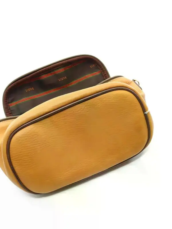 Loewe 2000s Anagram Leather Vanity Bag