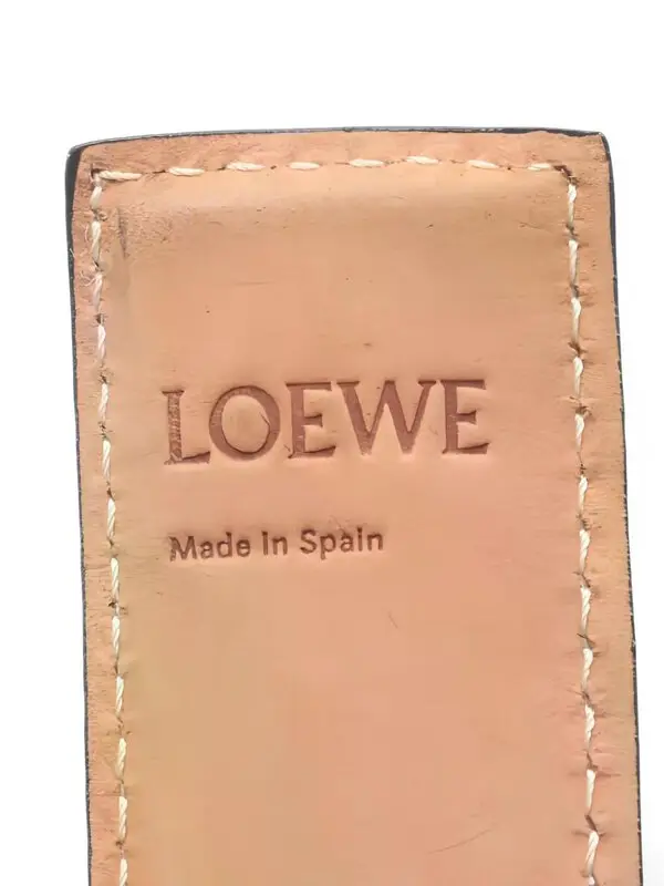 Loewe 2010s Leather Bracelet - Brown