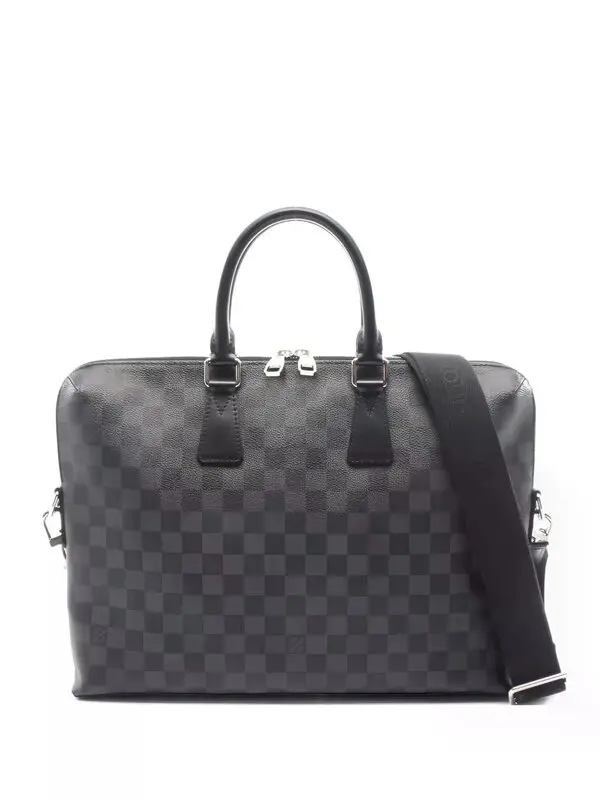 LOUIS VUITTON 2014 Pm Damier Briefcase - Grey