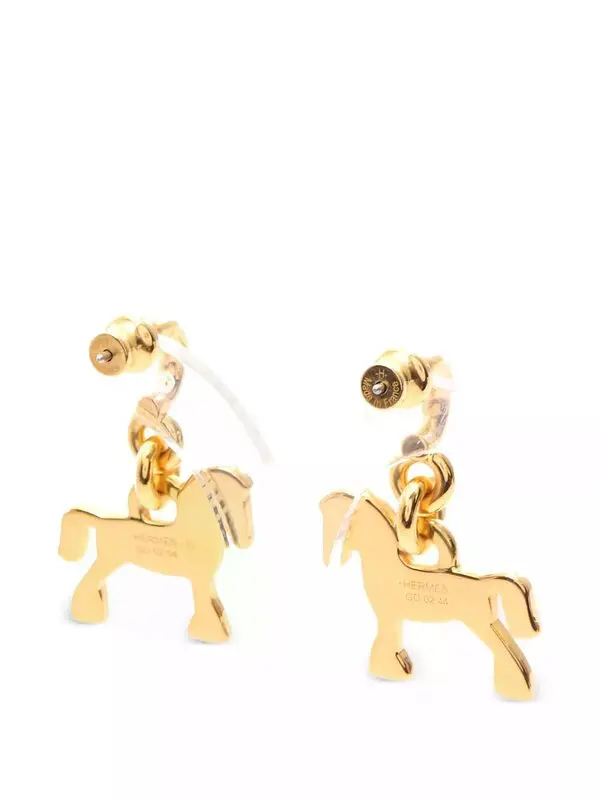 Hermès Cheval Parade Drop Earrings