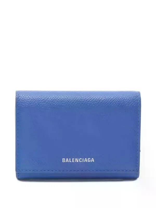 Balenciaga 2000s Ville Wallet - Blue