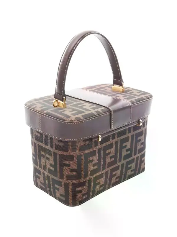 Fendi 2010s Zucca Monogram Vanity Case