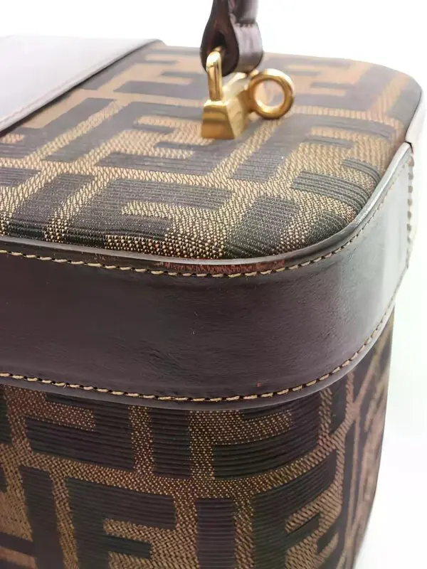 Fendi 2010s Zucca Monogram Vanity Case