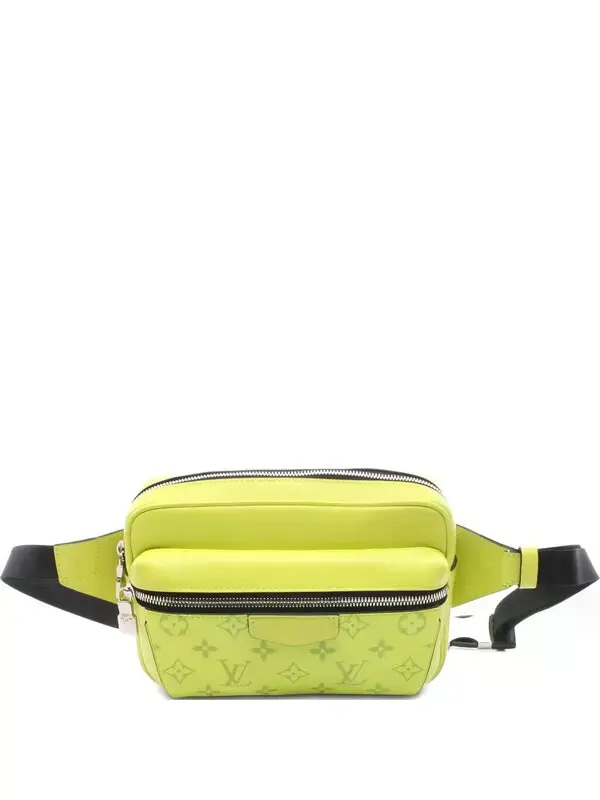 LOUIS VUITTON 2019s Logo-pattern Belt Bag - Yellow