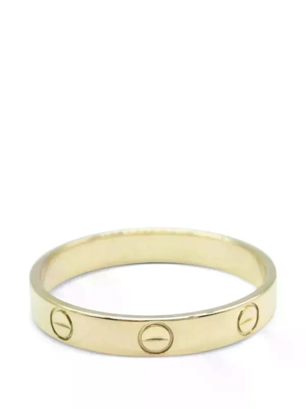 CARTIER 2010s Mini Love 18k Ring - Gold