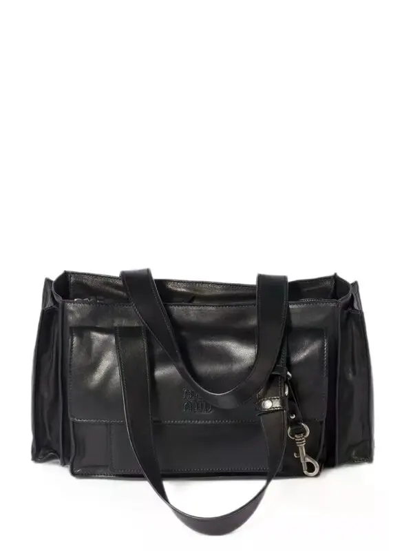 Miu Miu Utilitaire Leather Shoulder Bag