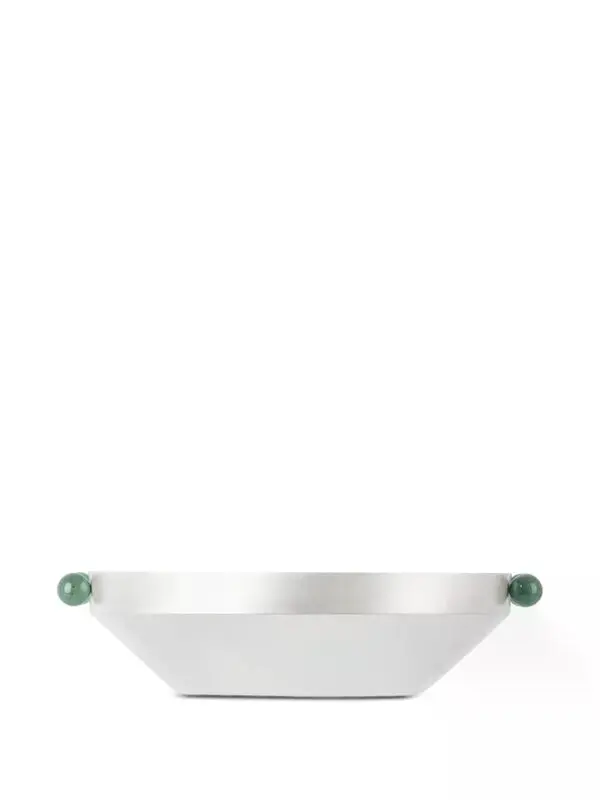 NATALIA CRIADO 26 Triangular Bowl - Silver