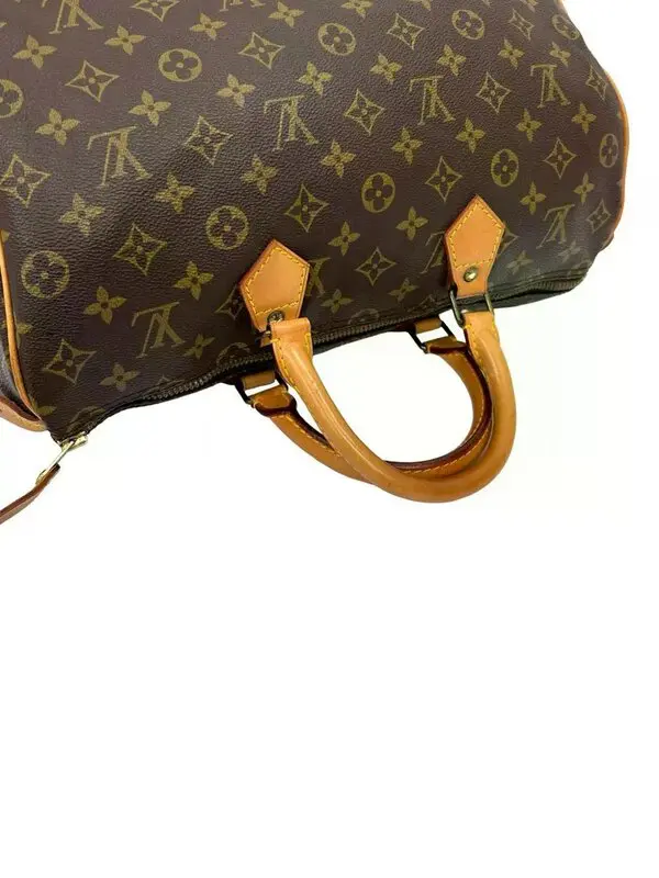 LOUIS VUITTON 1984 Monogram Speedy 35 Boston Bag