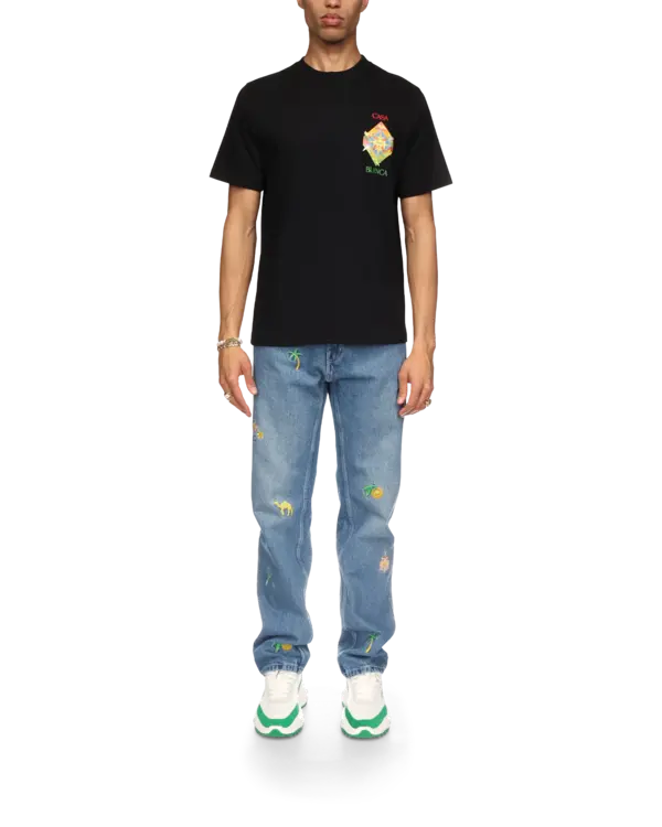 Casablanca Les Elements Short Sleeve T-shirt