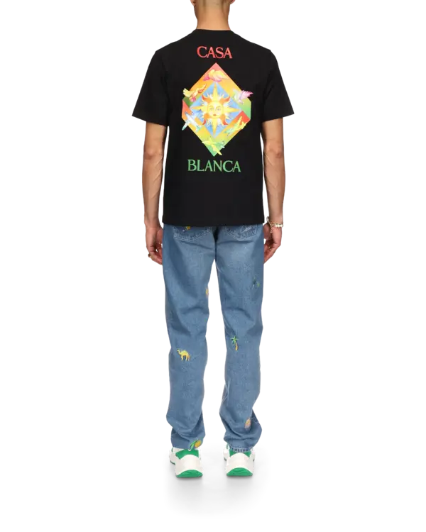 Casablanca Les Elements Short Sleeve T-shirt