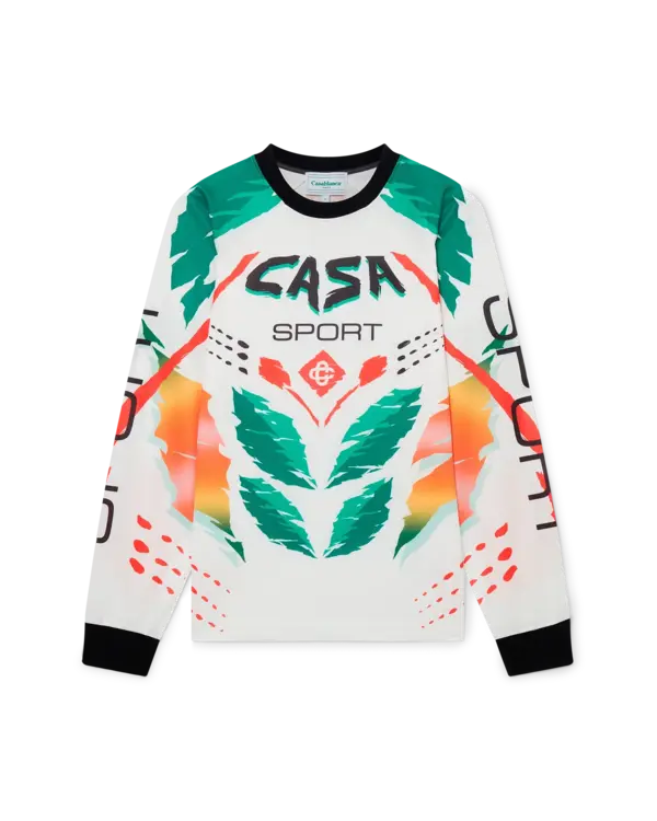 Casablanca Casa Moto Long Sleeve T-shirt - Multicolor