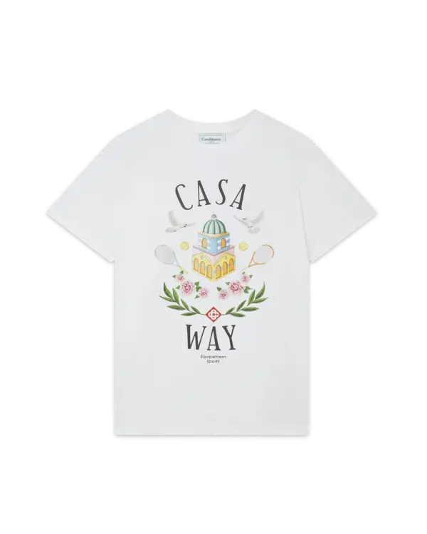 Casablanca Casa Way Short Sleeve T-shirt - Multicolor