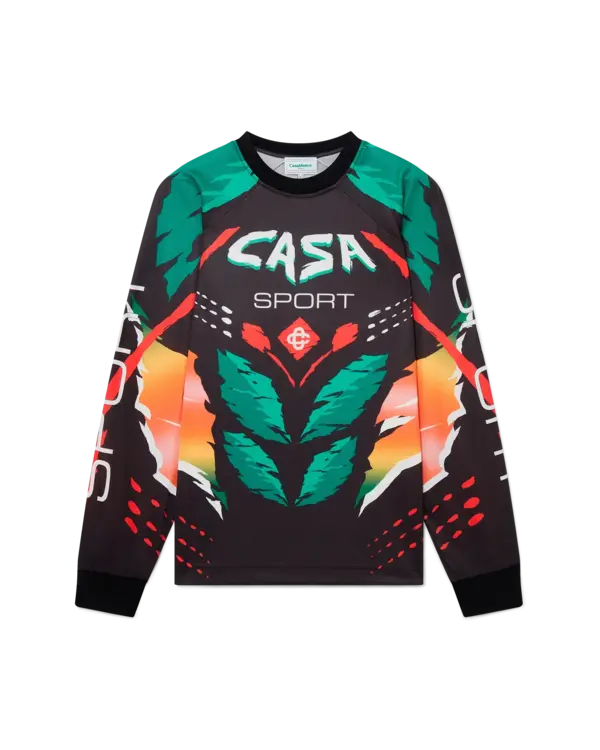 Casablanca Casa Moto Long Sleeve T-shirt - Multicolor