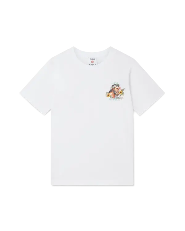 Casablanca Celebration Du Sport Short Sleeve T-shirt - Multicolor