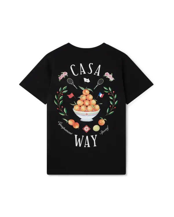 Casablanca Casa Way Short Sleeve T-shirt - Orange